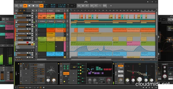 音乐制作宿主软件-Bitwig Studio v4.3.10 FLARE [WiN-MAC-Linux] - Cloudmidi.net